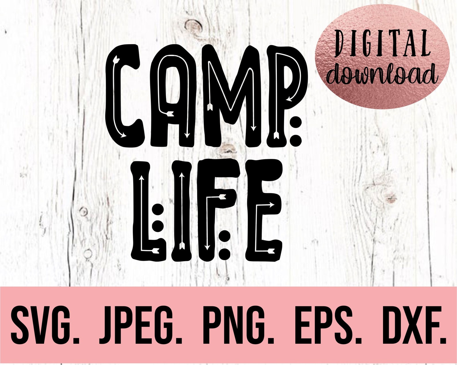 Camp Life SVG Bundle - Camping SVG - Cricut Cut File - Instant Download ...