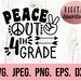 Peace Out 4th Grade SVG - Grade 4 Graduation Svg - Instant Download ...