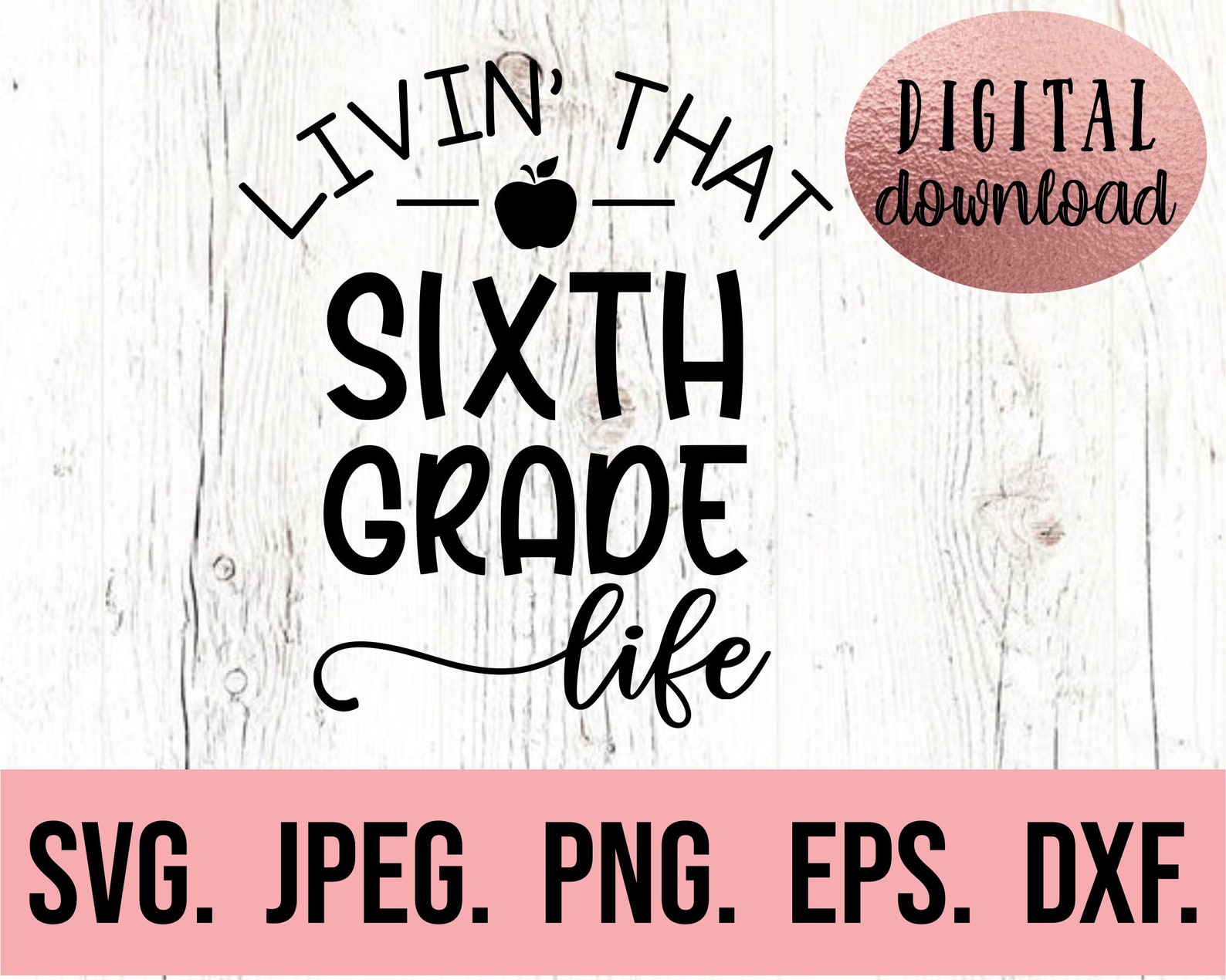 Back to School SVG Bundle - Hello Grade School - Instant Download ...