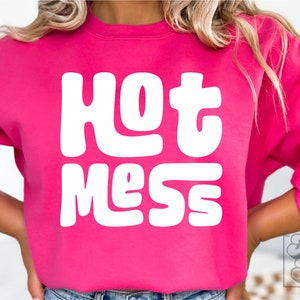 Hot Mess SVG PNG - Cricut Digital Download - Hot Mess Mama - Funny Mom ...