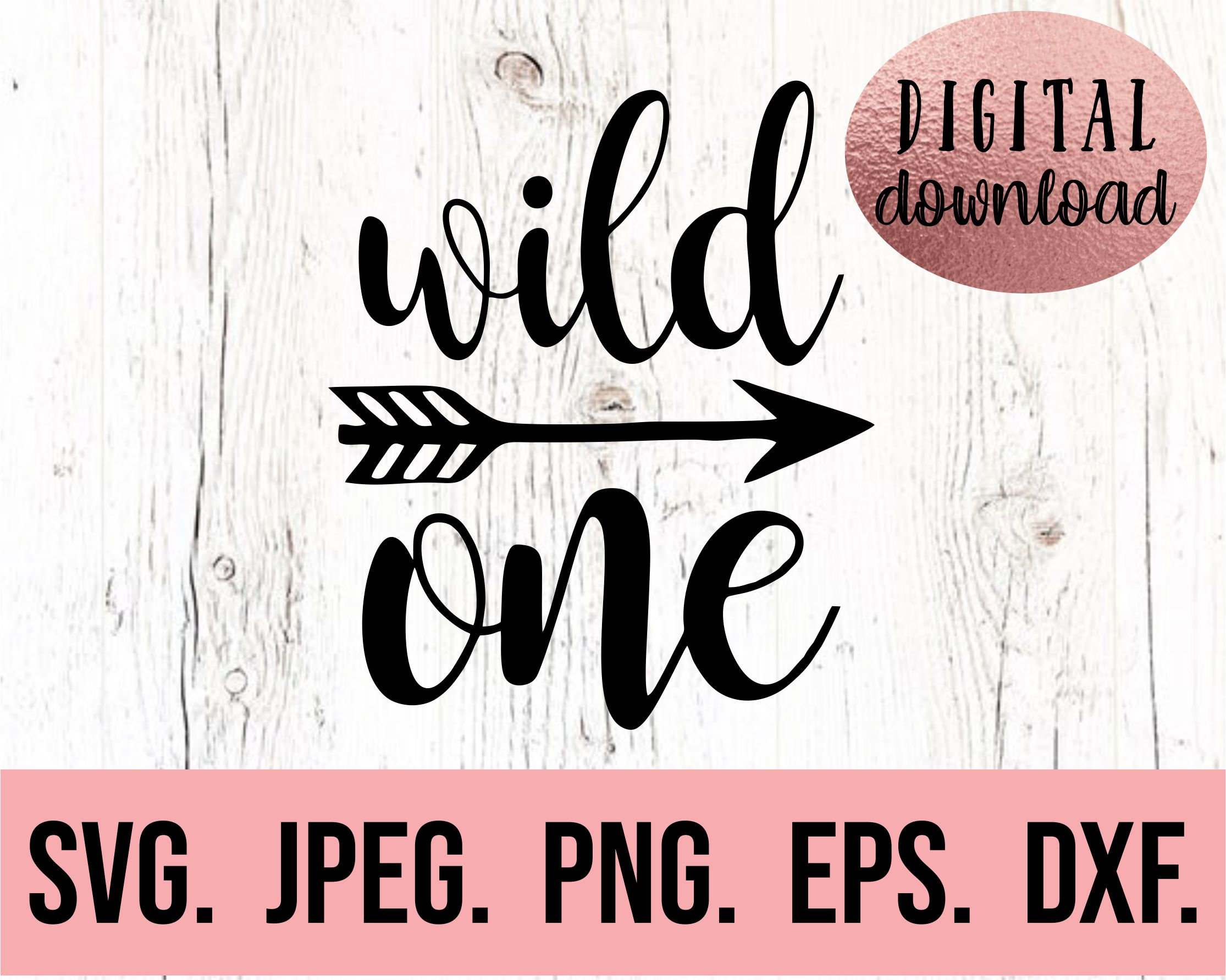 Wild One SVG First Birthday SVG 1st Birthday Shirt | Etsy