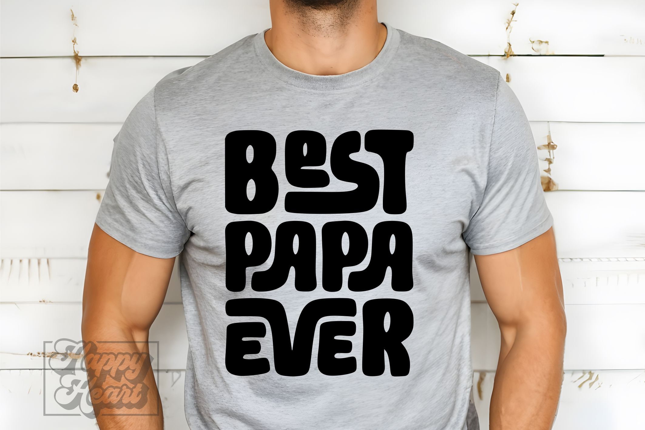 Best Papa Ever SVG - Most Loved Papa SVG - Fathers Day Svg - Cricut Cut ...