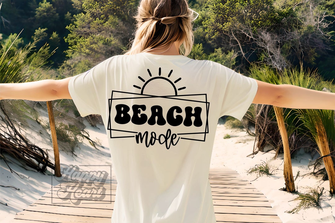 Beach Mode SVG - Summertime SVG - Digital Download - Cricut Cut File ...