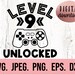 Level 9 Unlocked SVG - Ninth Birthday Gamer SVG - Instant Download ...