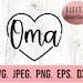 Oma SVG - Most Loved Oma SVG - Oma Shirt Design - Digital Download ...