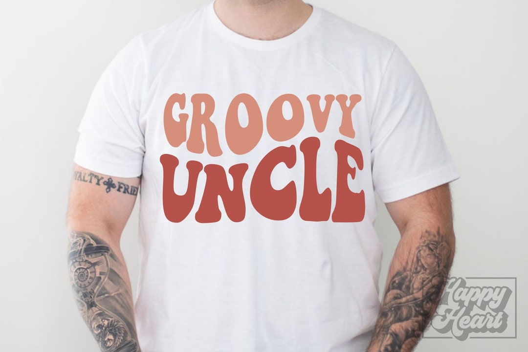 Groovy Uncle SVG - First Birthday SVG - 1st Birthday Uncle - Digital ...