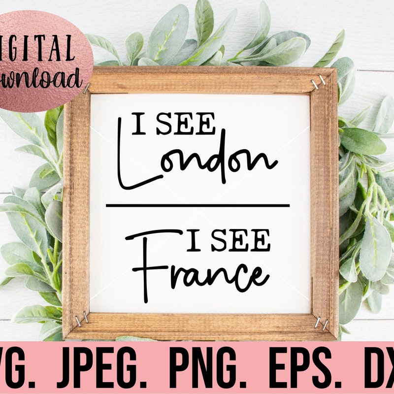 I See London I See France - Etsy