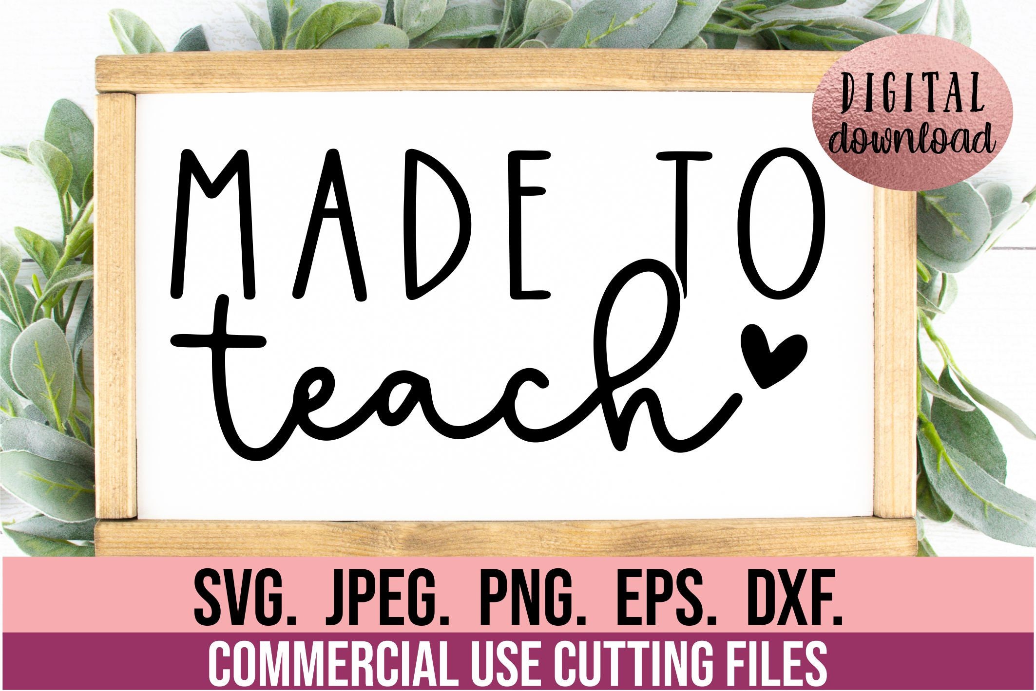 Teacher SVG Bundle Digital Download Cricut Cut File - Etsy