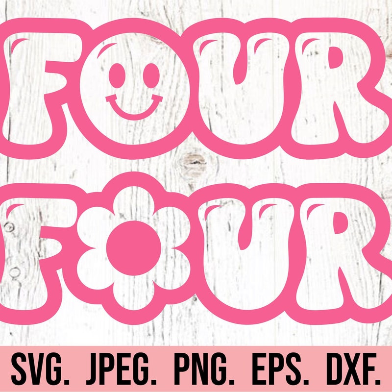 Four Ever Groovy Birthday - Etsy