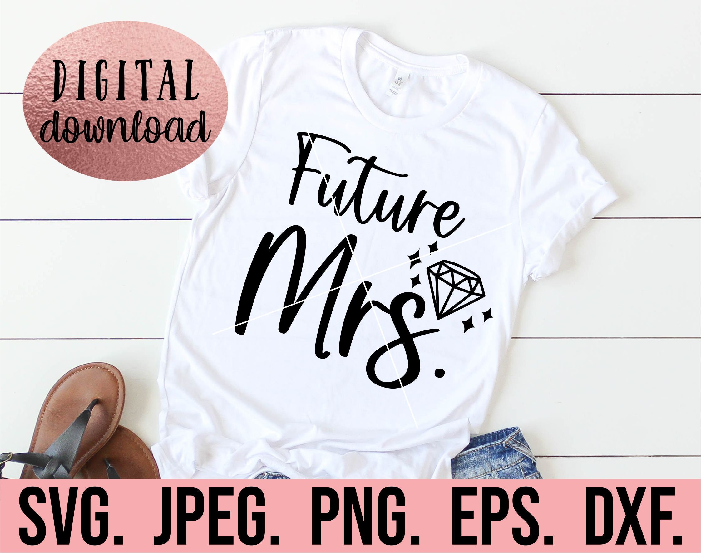 Future Mrs Svg Bride Svg Bride To Be Clipart Etsy