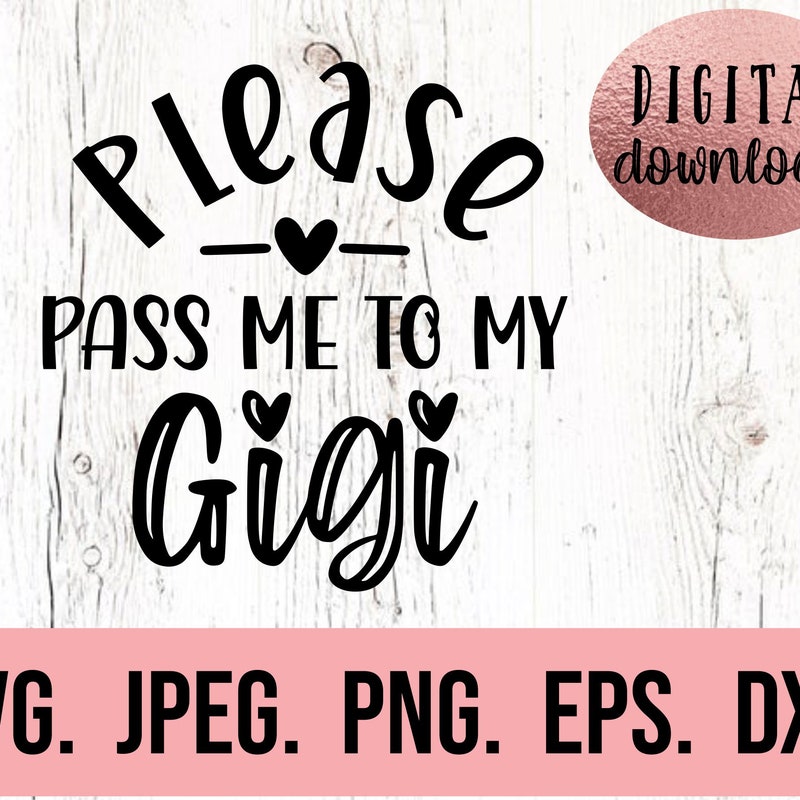 Gigi Svg - Etsy