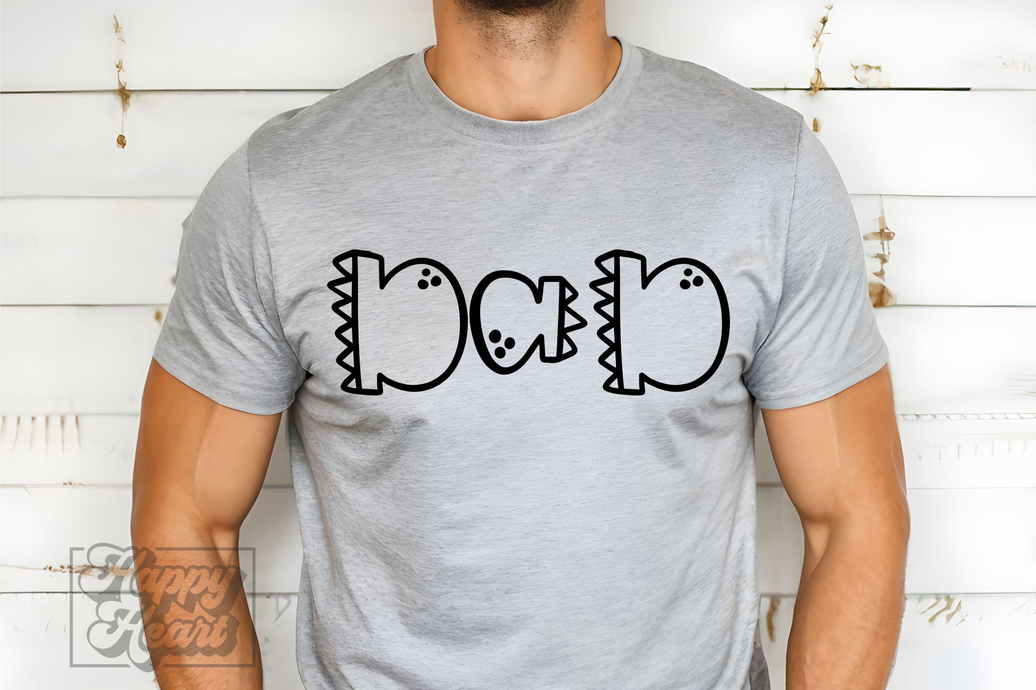 Dada Saur Svg - T-rex Daddy Shirt Design - Dinosaur Birthday - Dada ...