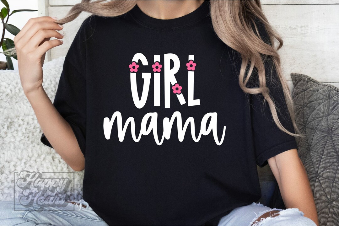 Girl Mama SVG - in My Girl Mom Era SVG PNG - Girl Mom - Mom of Girls ...