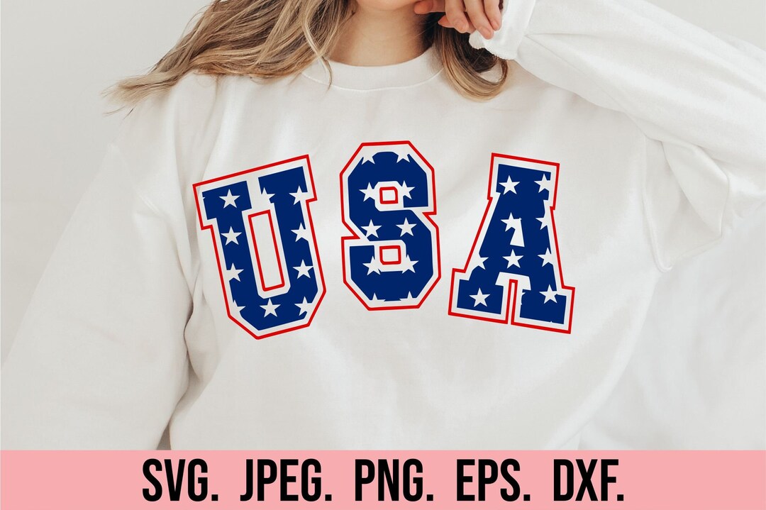 USA Varsity SVG - Fourth of July - July 4th - American Svg - Cricut ...