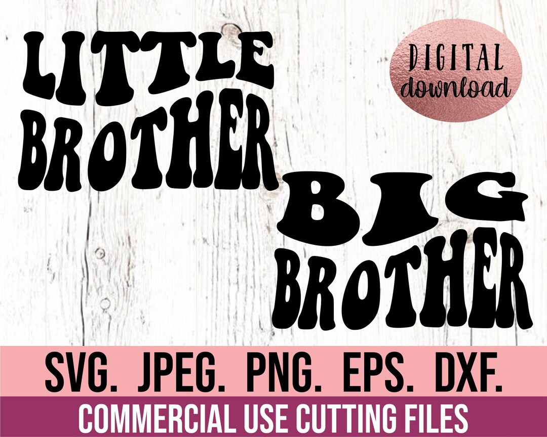 Brother SVG - Big Brother Svg - New Baby Brother - Cricut Cut File ...