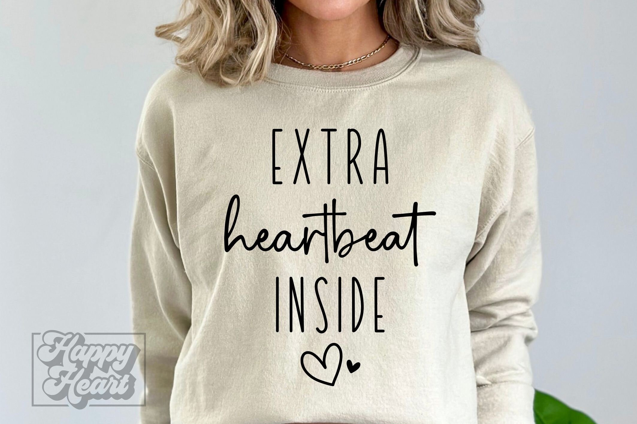 Extra Heartbeat Inside SVG - I'm Pregnant - in My Pregnant Era SVG ...