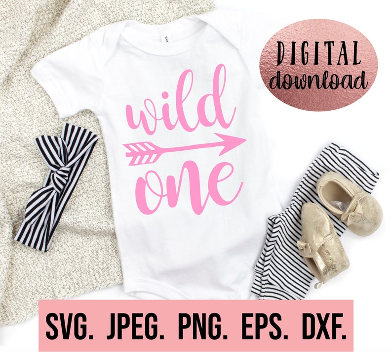 Wild One SVG First Birthday SVG 1st Birthday Shirt | Etsy