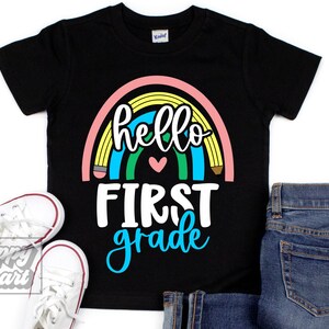 Back to School SVG Bundle - Hello Grade School SVG - Instant Download ...