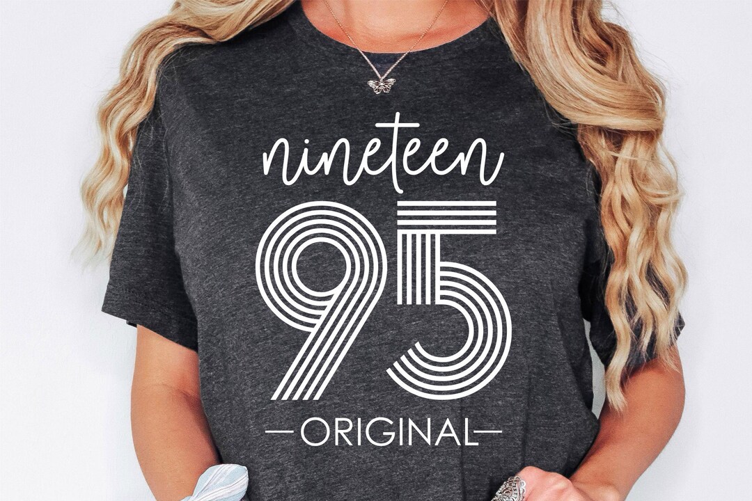 Vintage 1995 Original SVG PNG - Thirty AF - 30th Birthday Design ...