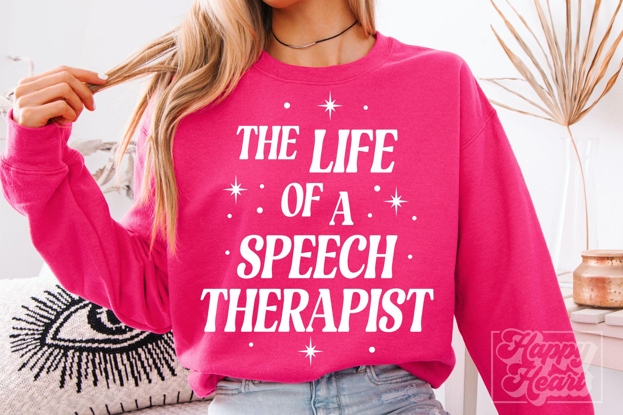The Life of A Speech Therapist SVG PNG - Speech Therapy Life - SLP Life ...