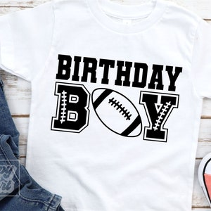 Football Birthday SVG - Birthday Boy SVG - 1st Birthday Boy - Digital ...