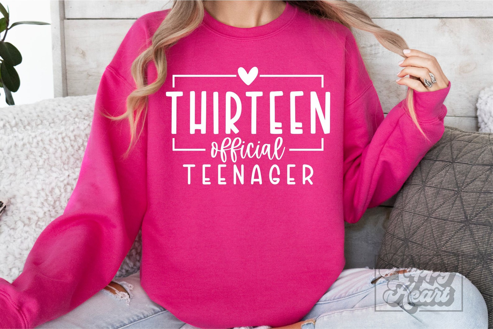 Thirteen Official Teenager SVG PNG - 13th Birthday SVG - Digital ...