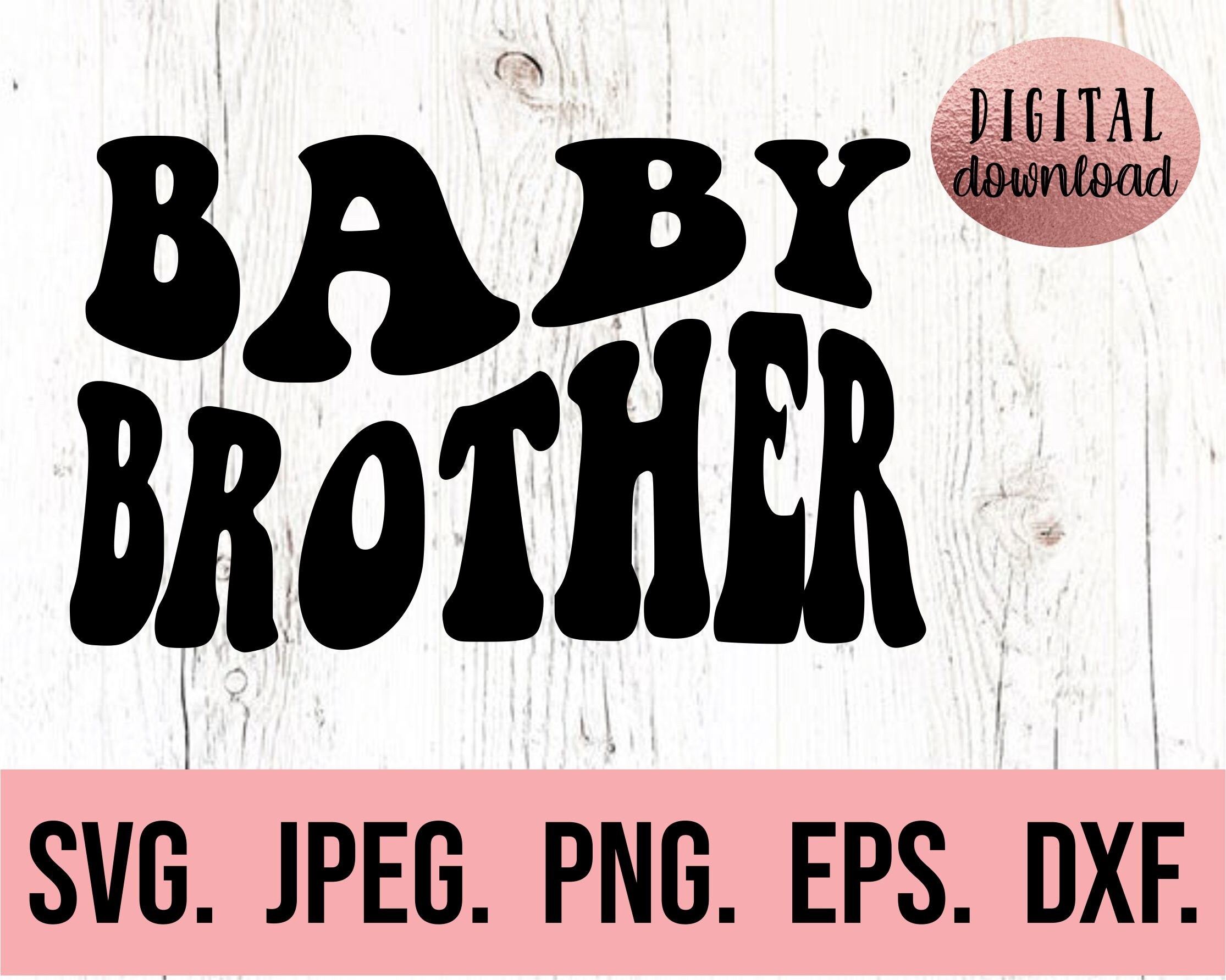 Matching Brother SVG Big Brother Svg Big Bro New Baby - Etsy