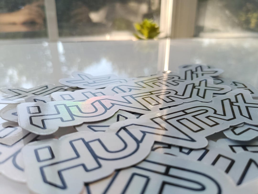 Holographic Huntrix Sticker Logo! | K-pop Demon Hunters | Vinyl ...