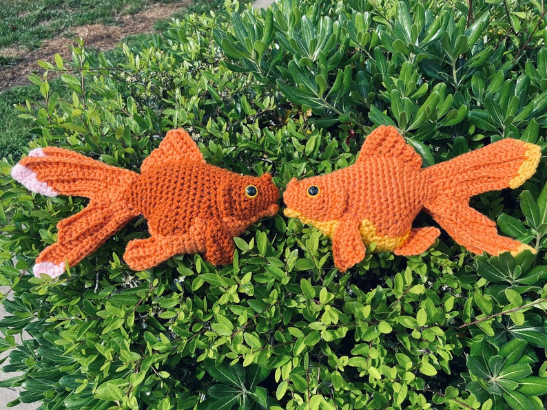 Goldfish Crochet Pattern - Etsy