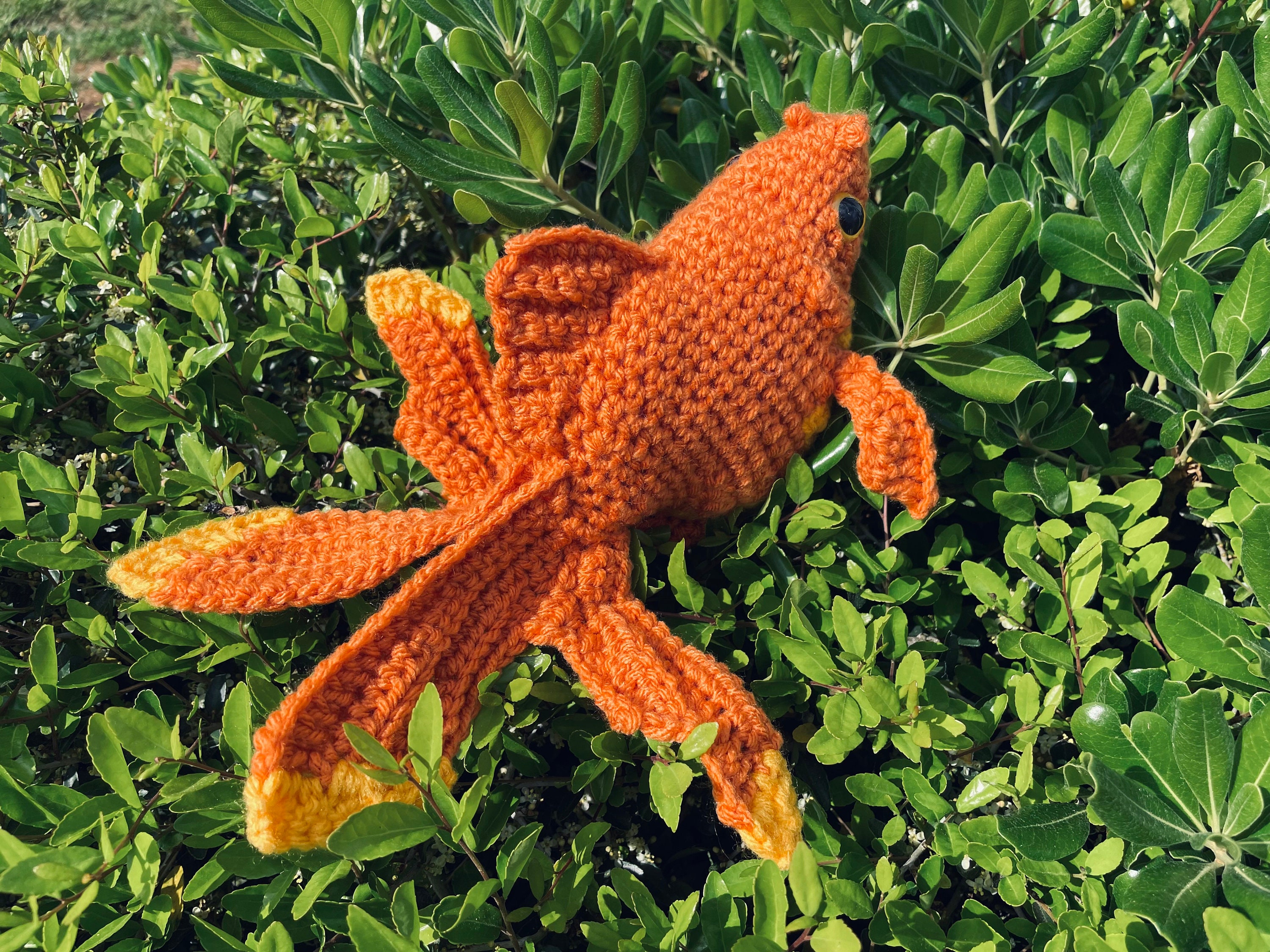 Goldfish Crochet Pattern - Etsy
