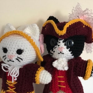 Colonial Cats Crochet Pattern - Etsy