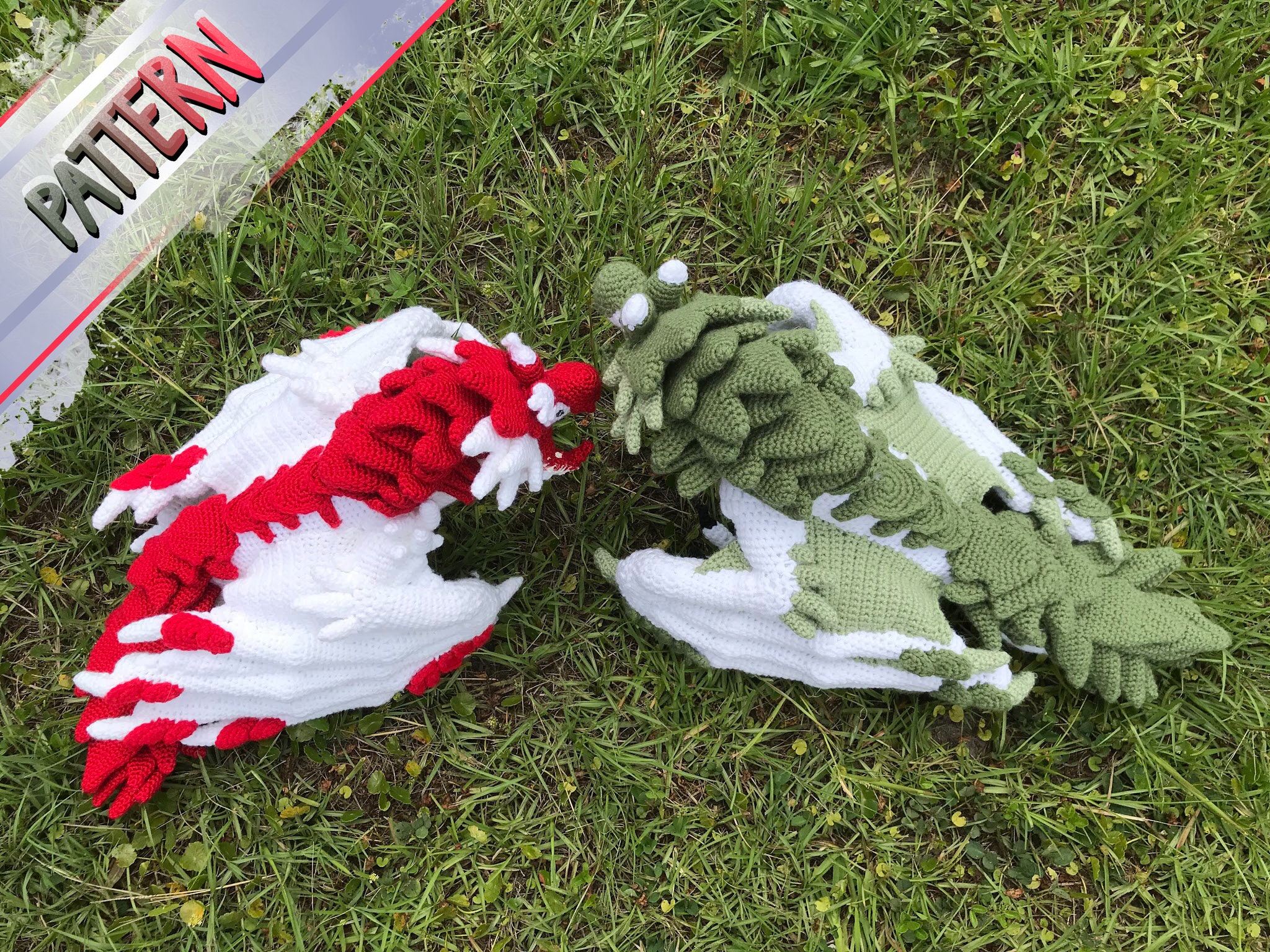 Plated Wyvern Crochet Pattern - Etsy