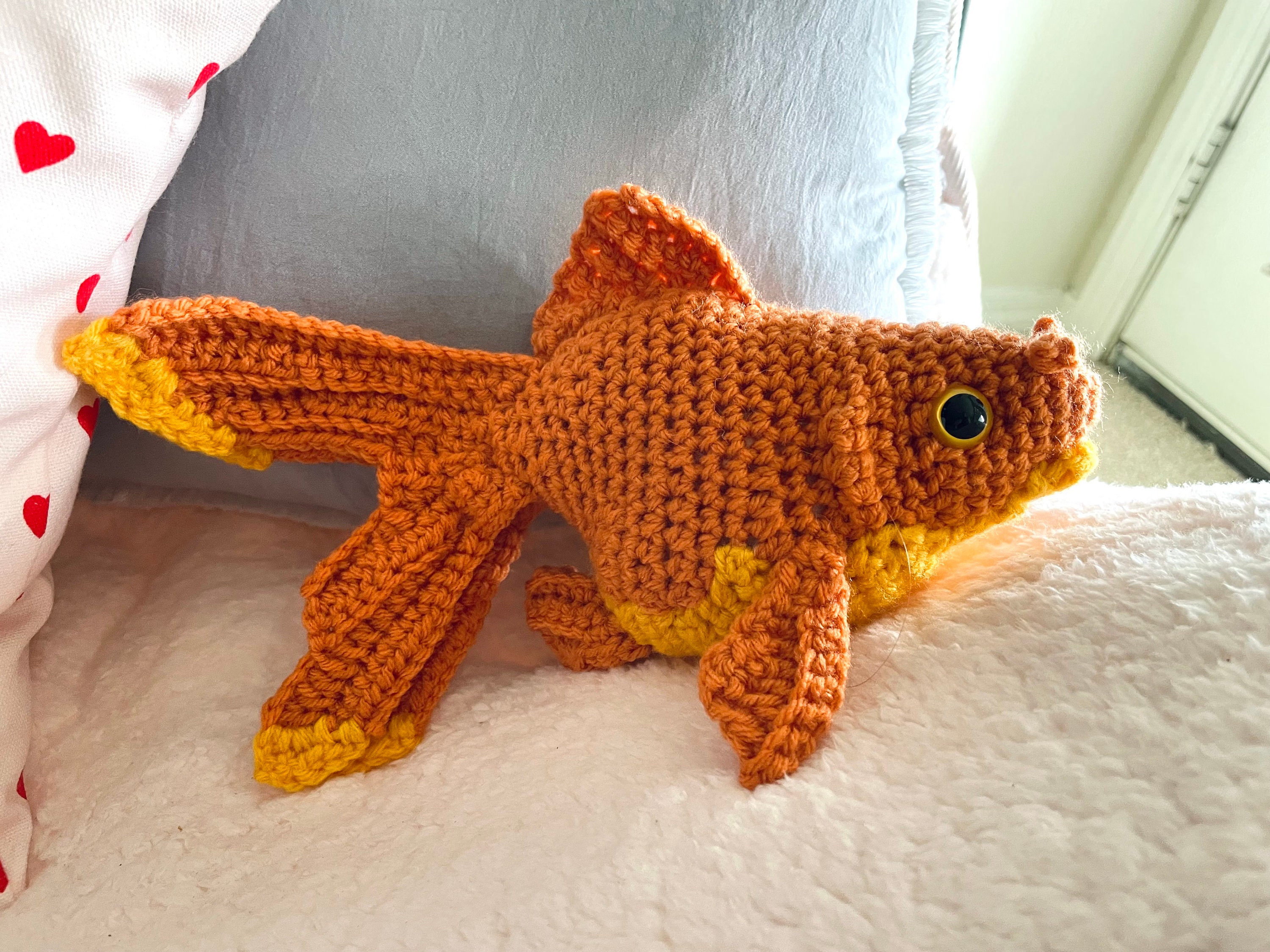 Goldfish Crochet Pattern - Etsy
