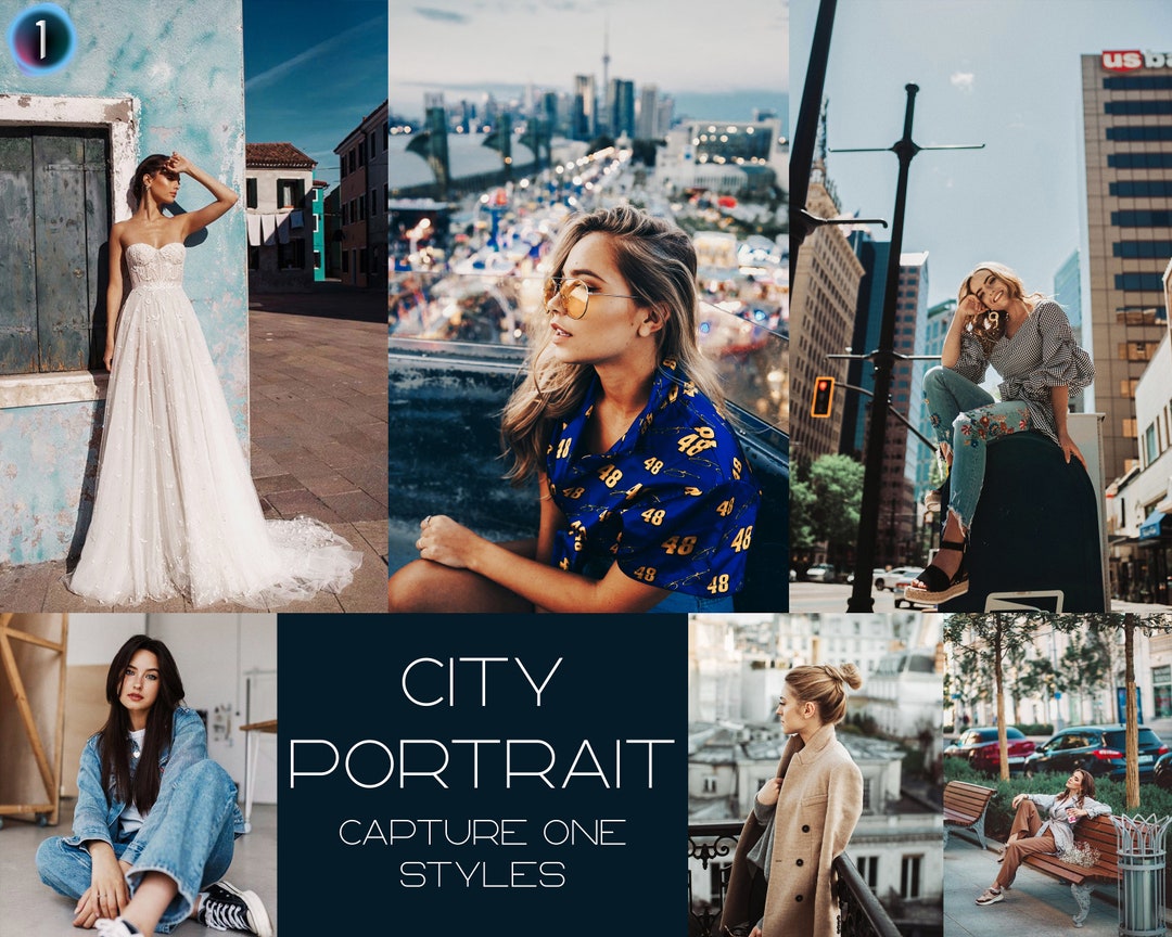 21 City Portrait Capture One Styles | Vintage Bright Dark Wedding Earth ...