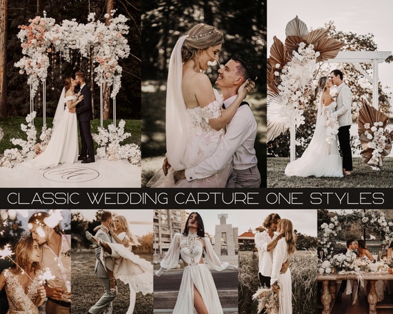 15 Classic Wedding Capture One Styles JPEG Vintage Presets - Etsy