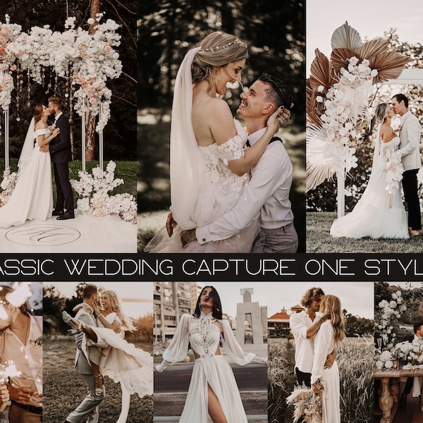 Capture One Wedding Presets - Etsy