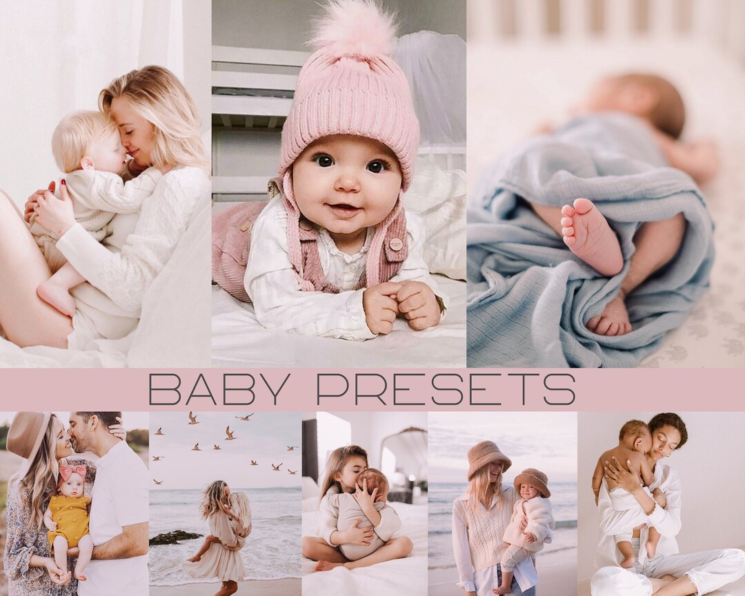 15 Newborn Baby Lightroom Mobile & Desktop Presets • Newborn Presets ...