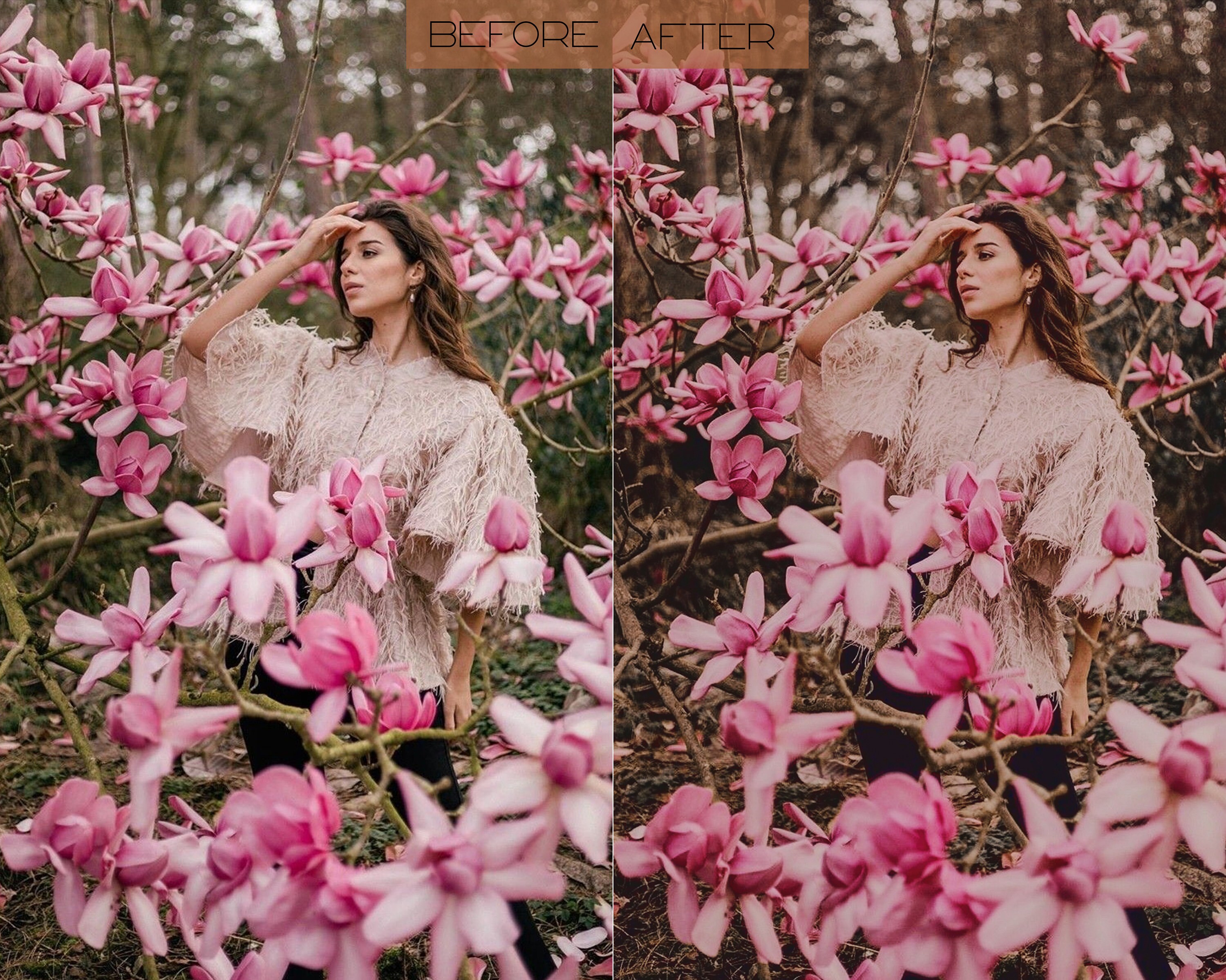 15 Rose Gold Capture One Styles | Vintage Bride Portrait Wedding Pink ...