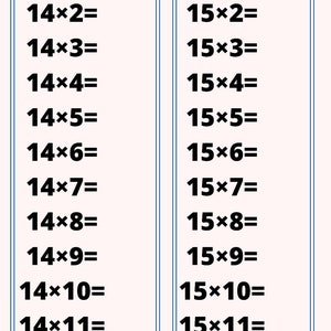 Printable Multiplication, Homeschool Classroom Math Activity, Kids Skip ...