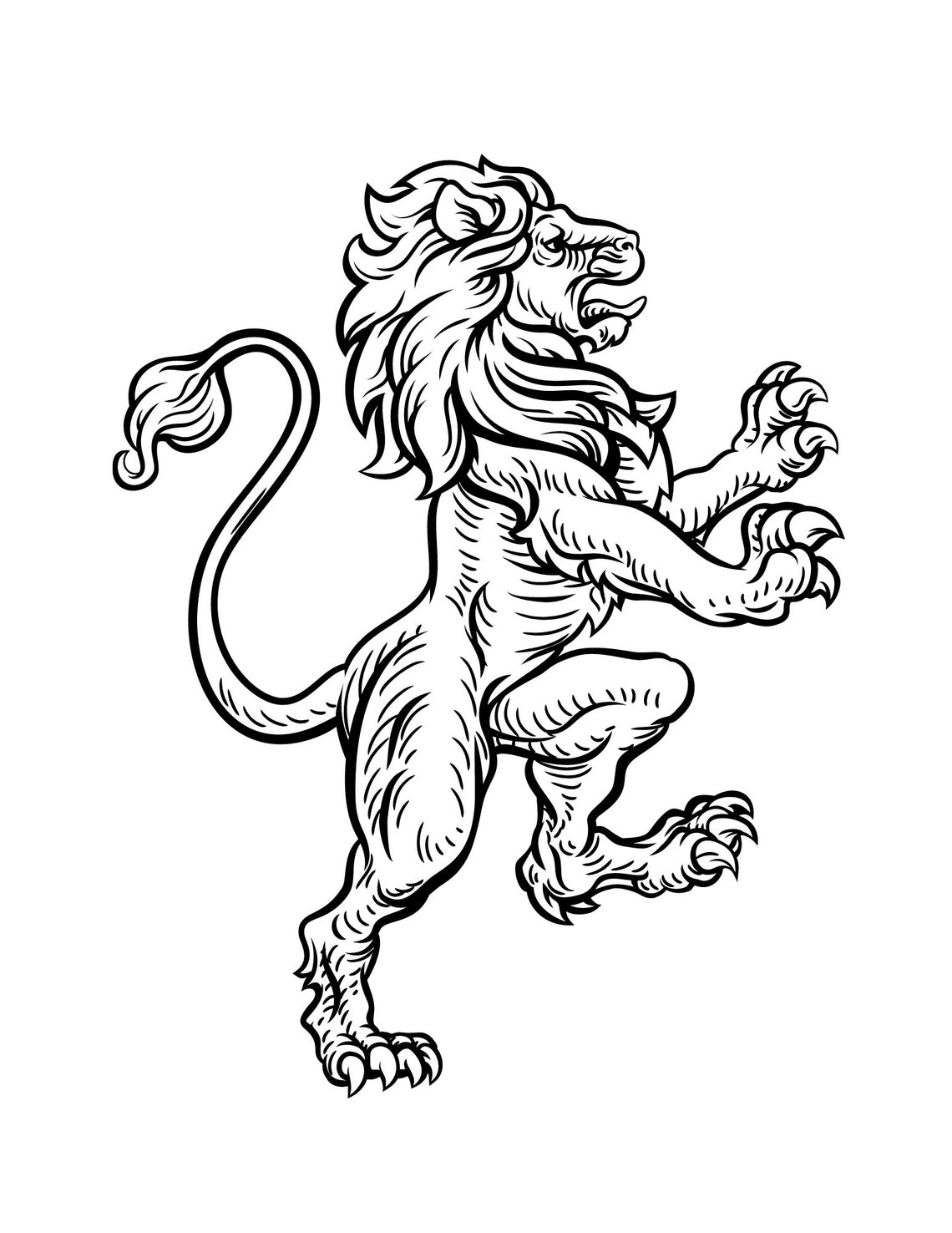 Beautiful Animal Coloring Pages for Kids - Etsy