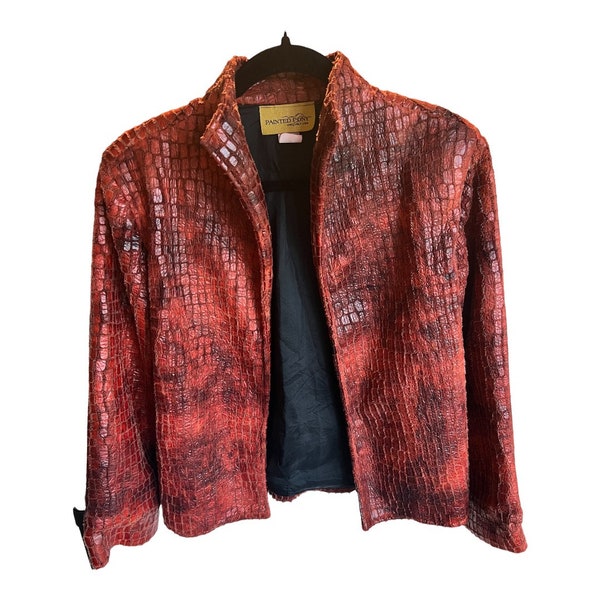 Alligator Skin Jacket - Etsy