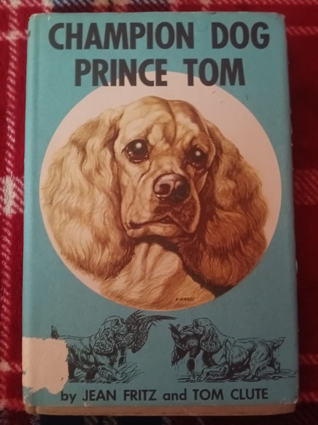 Champion Dog Prince Tom 1959 Weekly Reader Book Club Hardcover With ...
