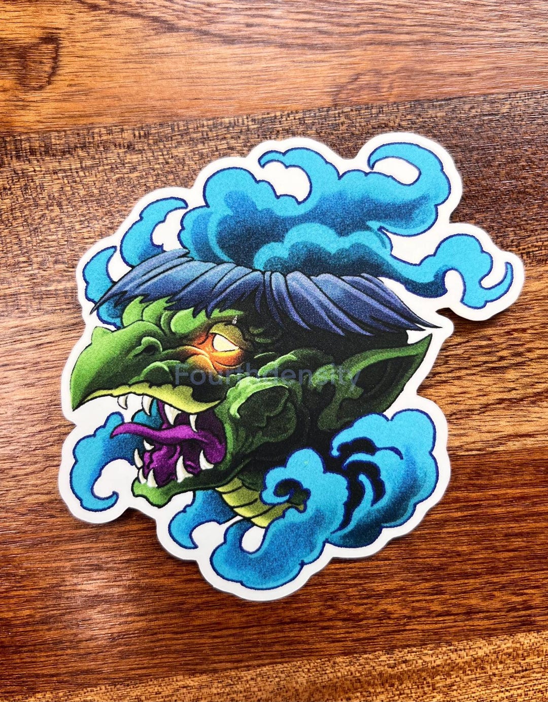 Kappa Turtle Vinyl Sticker - Etsy