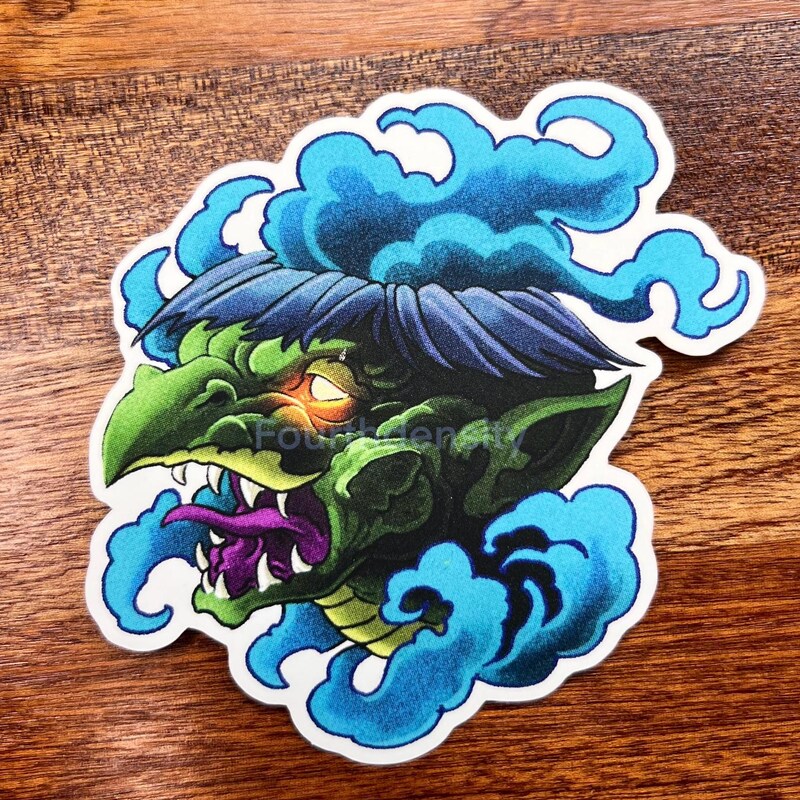 Japanese Kappa Sticker - Etsy