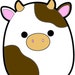 MADE TO ORDER: Cow Squishmallow Rug - Etsy
