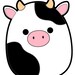 MADE TO ORDER: Cow Squishmallow Rug - Etsy