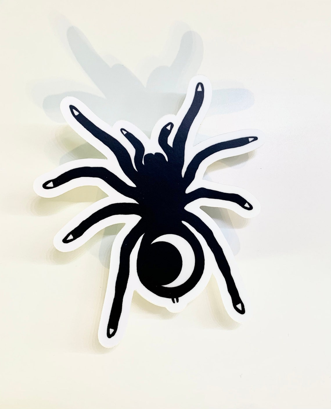 Moon Tarantula Sticker L Waterproof Vinyl - Etsy