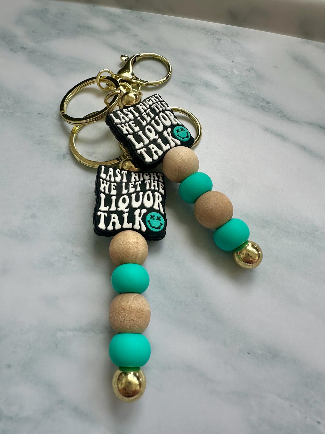 Morgan Wallen | Last Night We Let the Liquor Talk Keychain | High ...