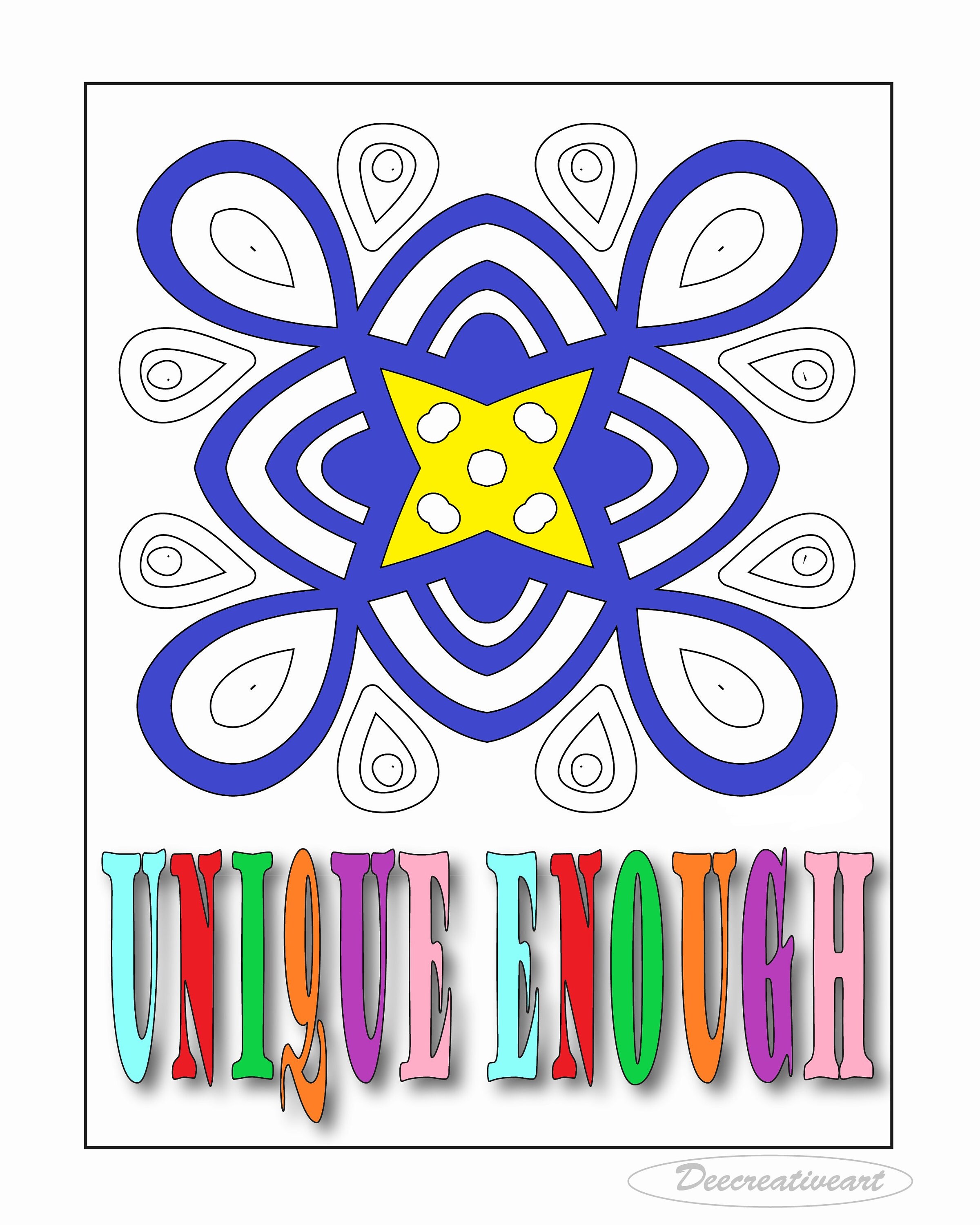 Enough Coloring Book | Etsy