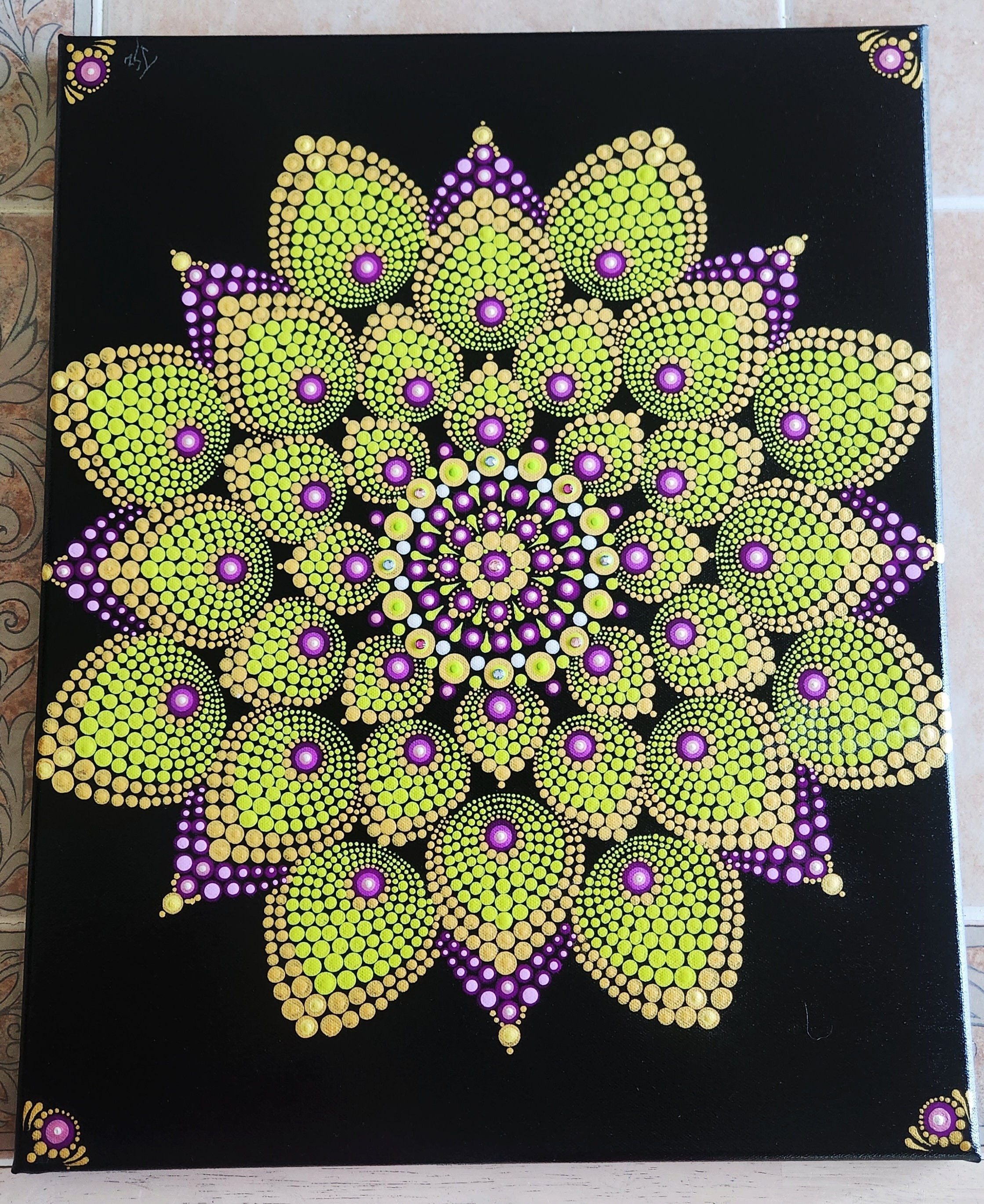 Mandala Dots Technique - Etsy
